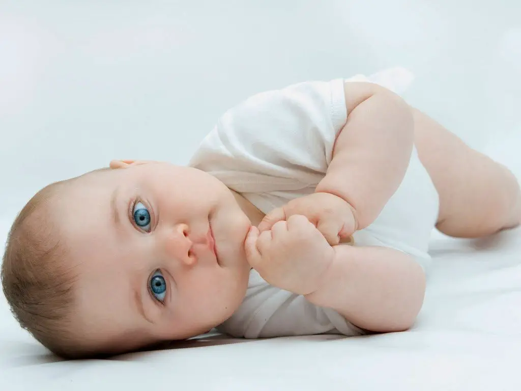 Bebês de Olho Azul - Fotos