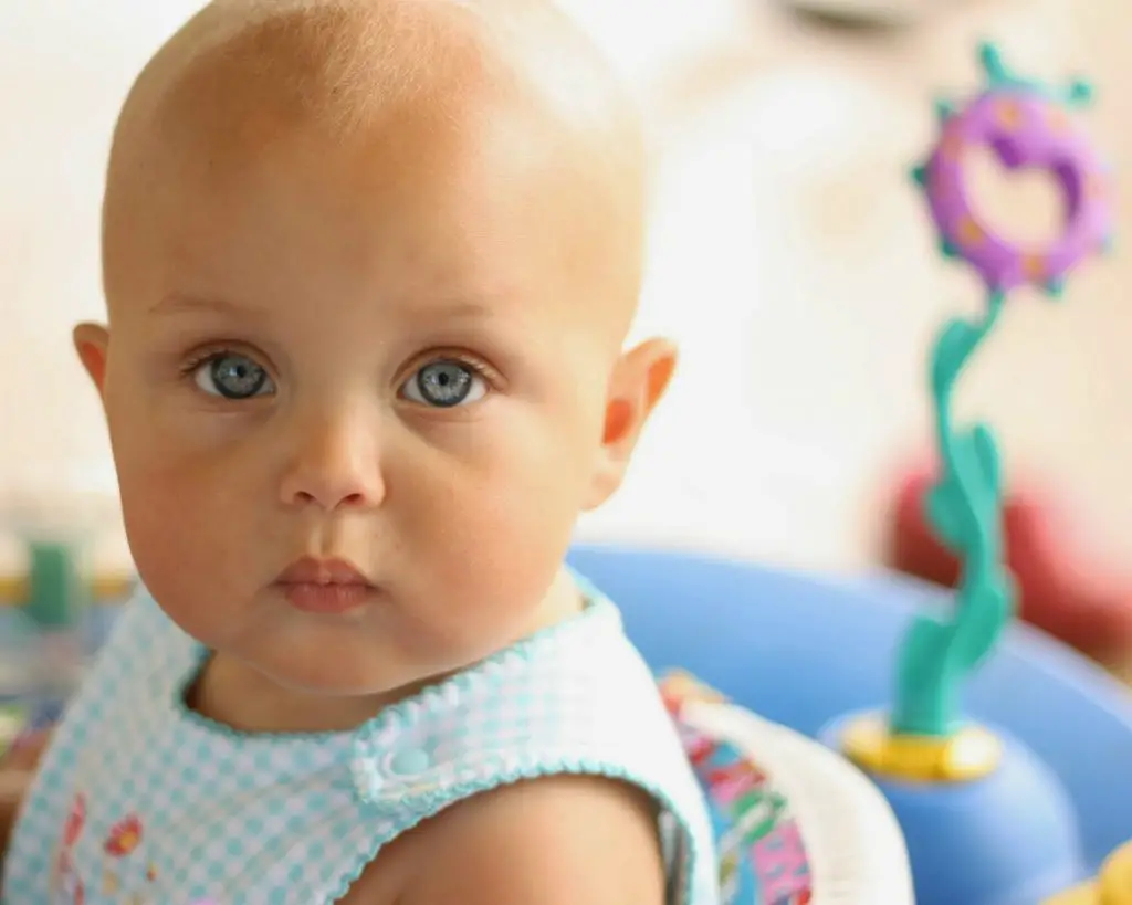 Bebês de Olho Azul - Fotos