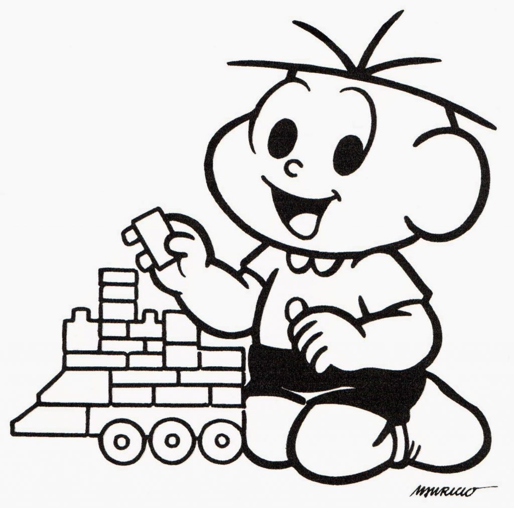 Desenhos da Turma da Mônica para Colorir e Imprimir