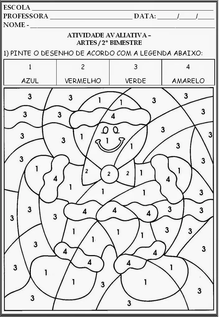 Atividades de Artes para o Ensino Fundamental 1º, 2º, 3º e 4º ano