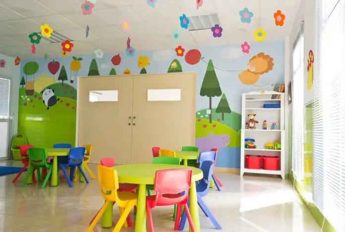Decoração de Creche Infantil e Berçário