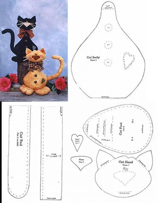 Peso de Porta: 80 Modelos com Moldes e Passo a passo