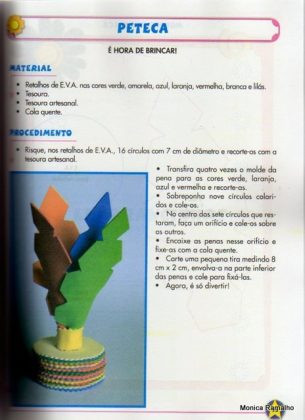 Como Fazer Peteca Artesanal de E.v.a - Passo a passo